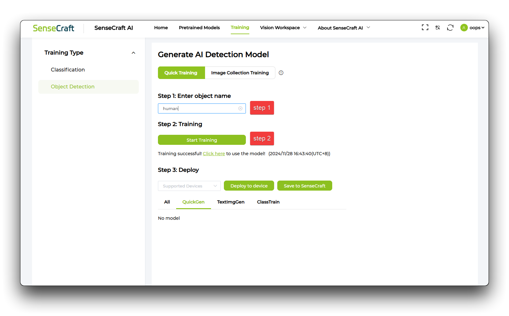 Training - Object Detection | Seeed Studio Wiki